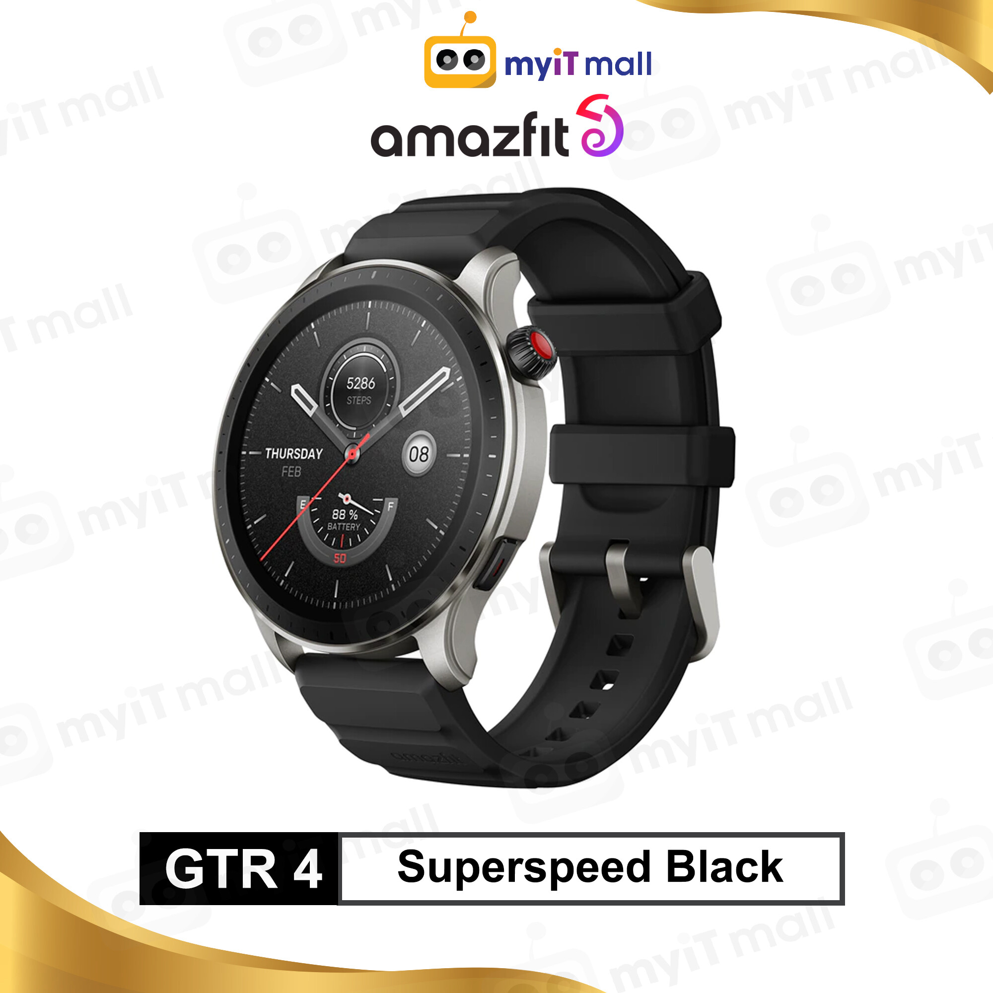 Amazfit GTR 4 Smart Watch Sport Watch 1.43" Amoled screen, 150+ sports ...