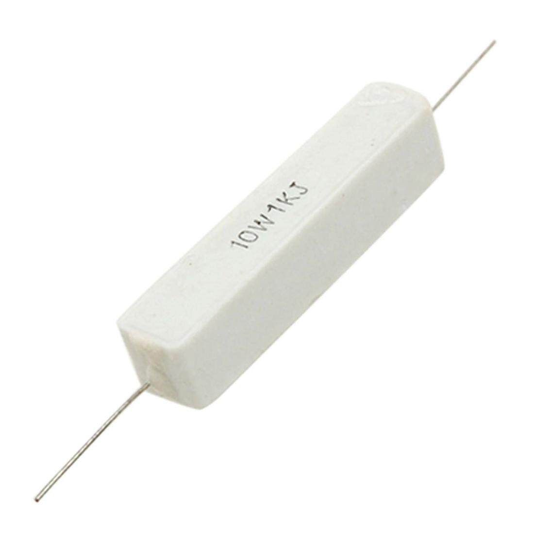 10 Pcs 1K Ohm 5% Ceramic Cement Power Resistor 10W Watt - benefitWEN ...