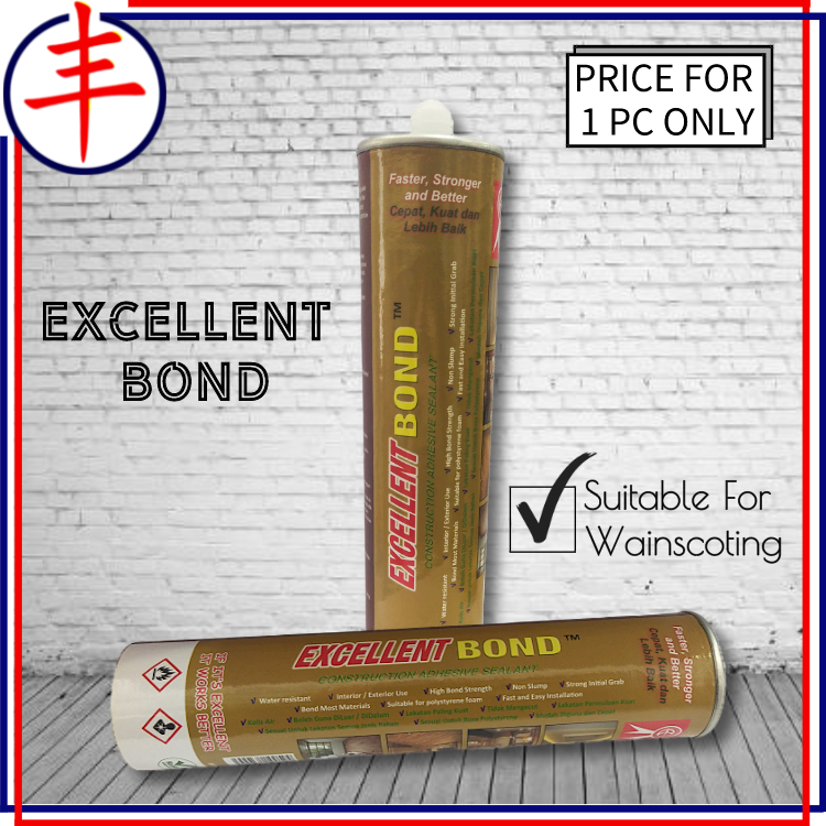 EXCELLENT BOND Construction Sealant 300ml EXBOND MAXBOND | Lazada