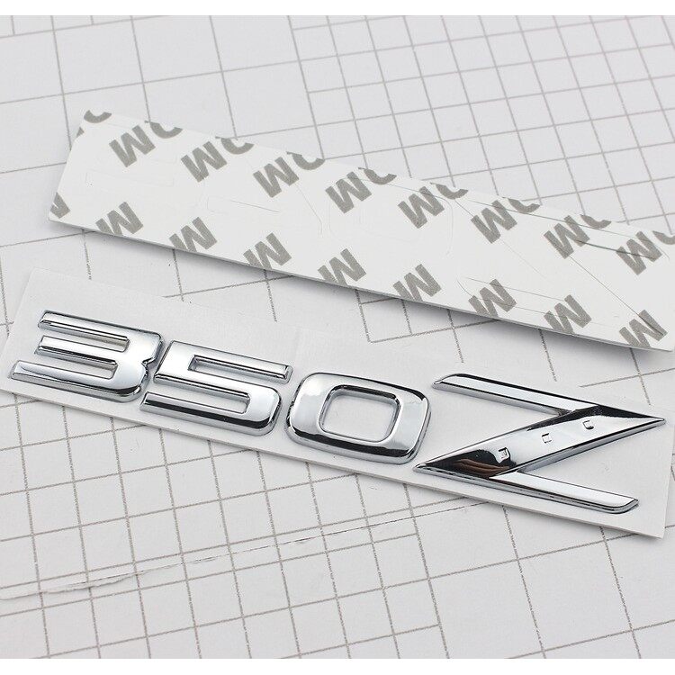 NEW Upgrade 1 X Metal 350Z 370Z Car Side Rear Emblem Badge Sticker ...