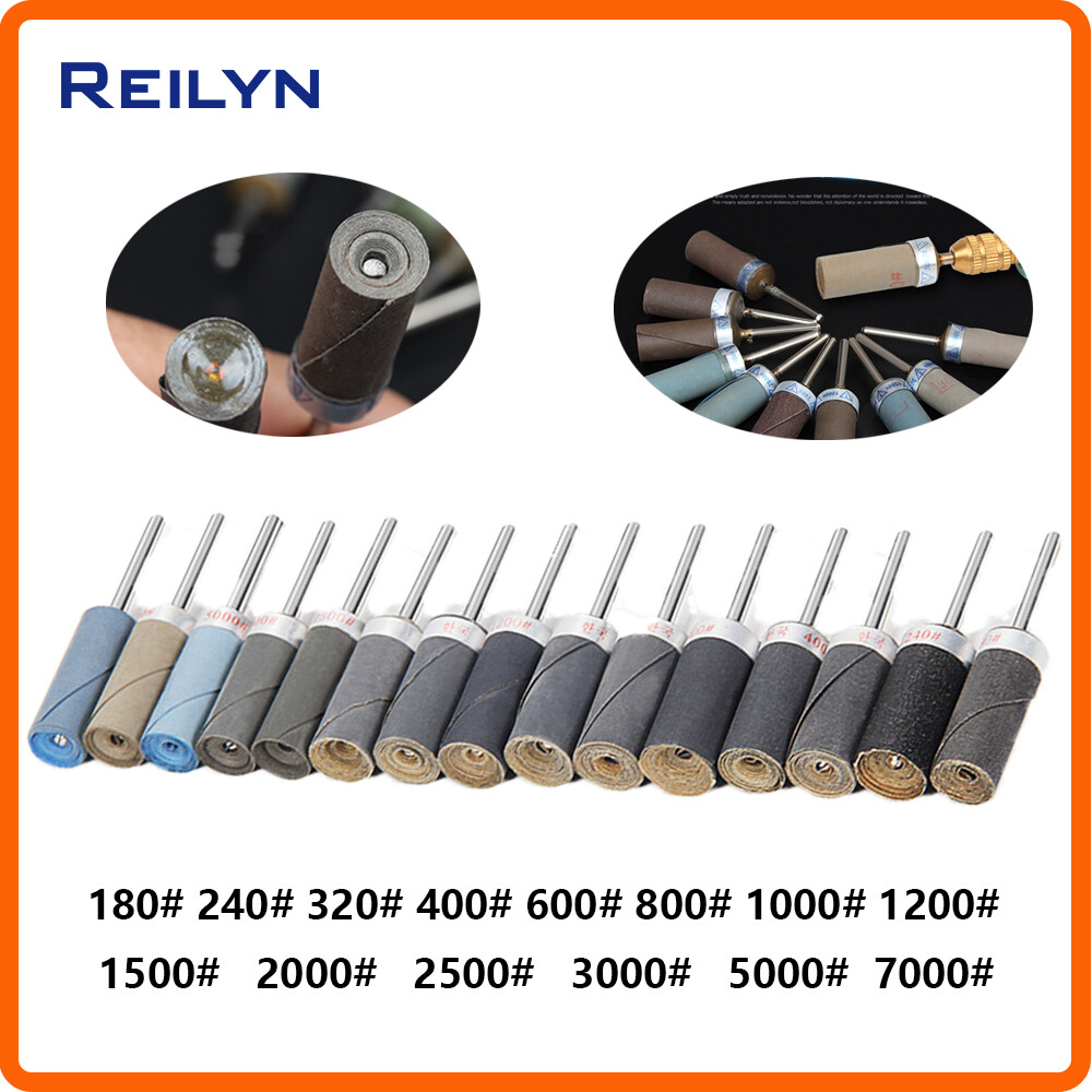 Reilyn แกนขัดกระดาษทราย3ชิ้น1ชิ้นม็อปสปินเดิลล้อกระดาษทรายติดตั้งล้อ ...