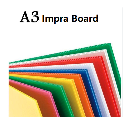 PP Impra Board A3 (420mm x 297mm x 3mm) / 1 pcs | Lazada