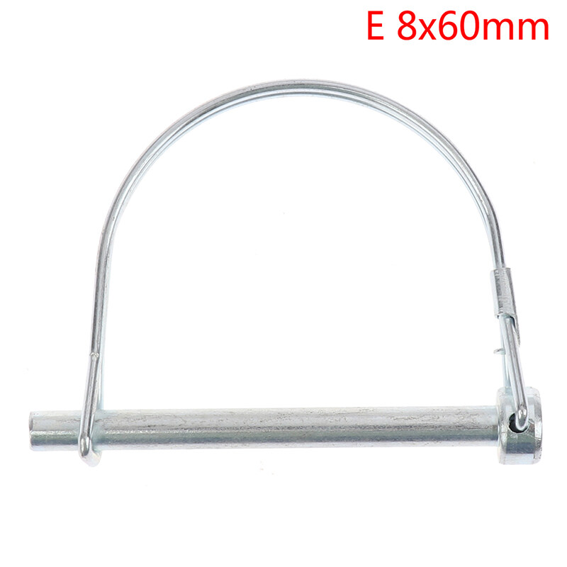 King Heavy Duty Marine Trailer Coupler Safety Pin D Ring Round Arch ...