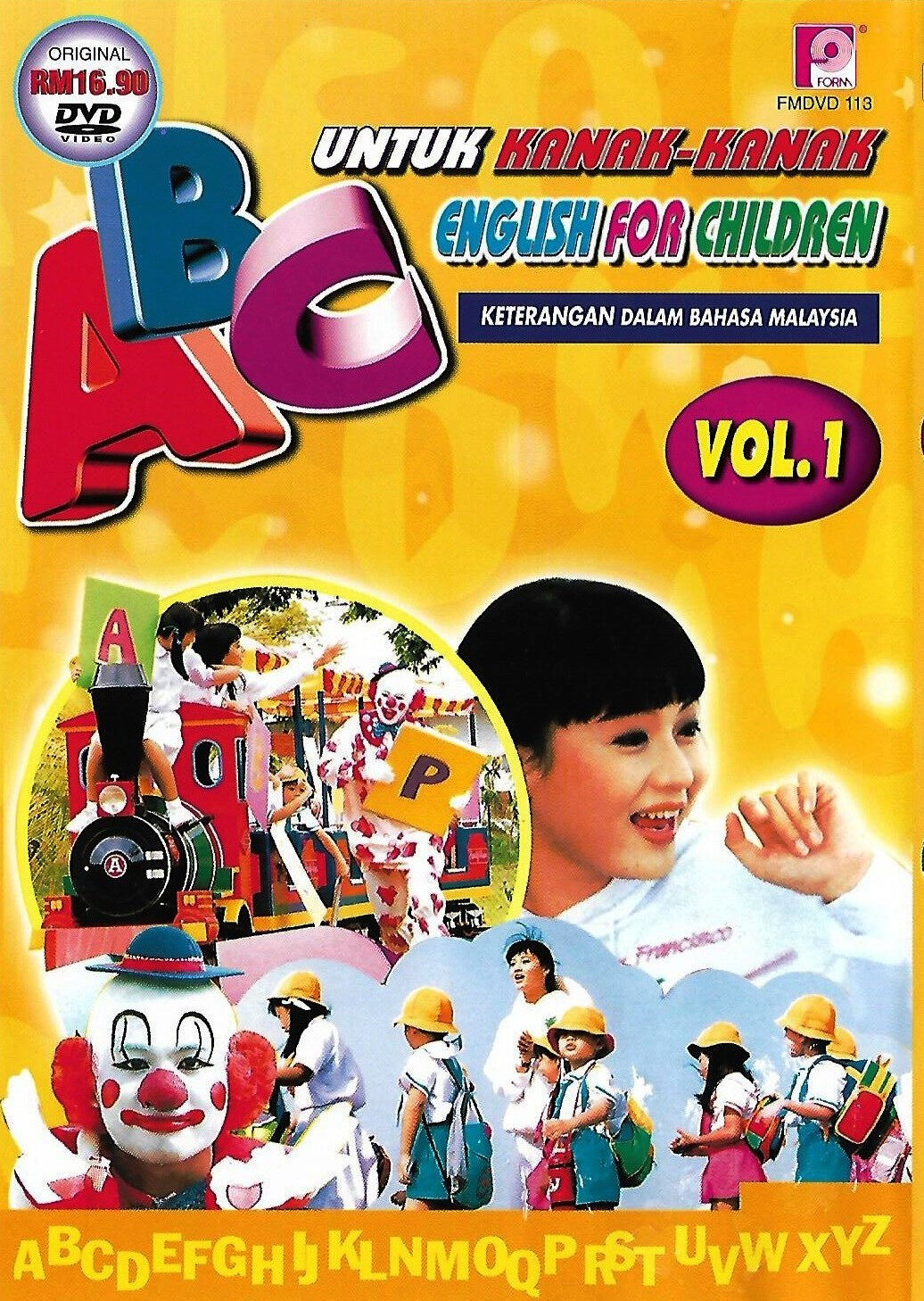 ABC English For Children Untuk Kanak-kanak Vol.1 DVD Keterangan Dalam ...