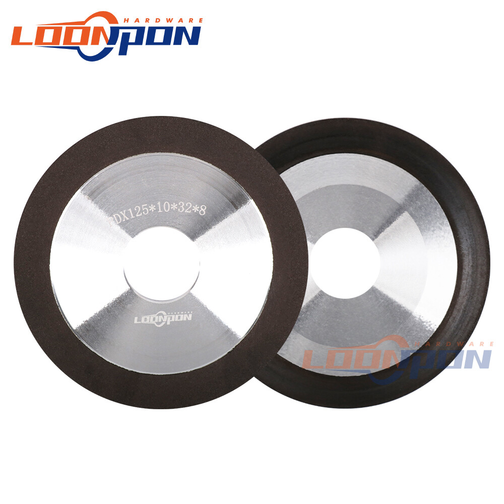 LOONPON 125mm/150mm Diamond Black Sand Grinding Wheel Sharpen Grinding ...