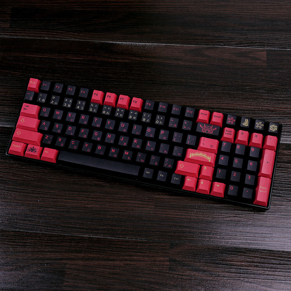 129 Keys GMK Higanbana Keycaps Set PBT Dye-Sublimation Personalized ...