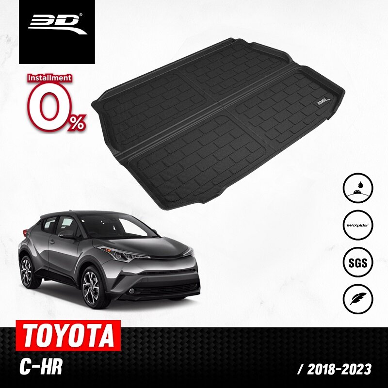 3D BOOT Liner Toyota CHR (2018 - Present) | Lazada