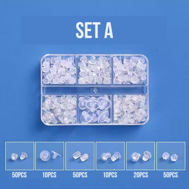 1Box Brooch Stopper Kerongsang Stopper Brooch Tudung Pin Stopper Anti ...