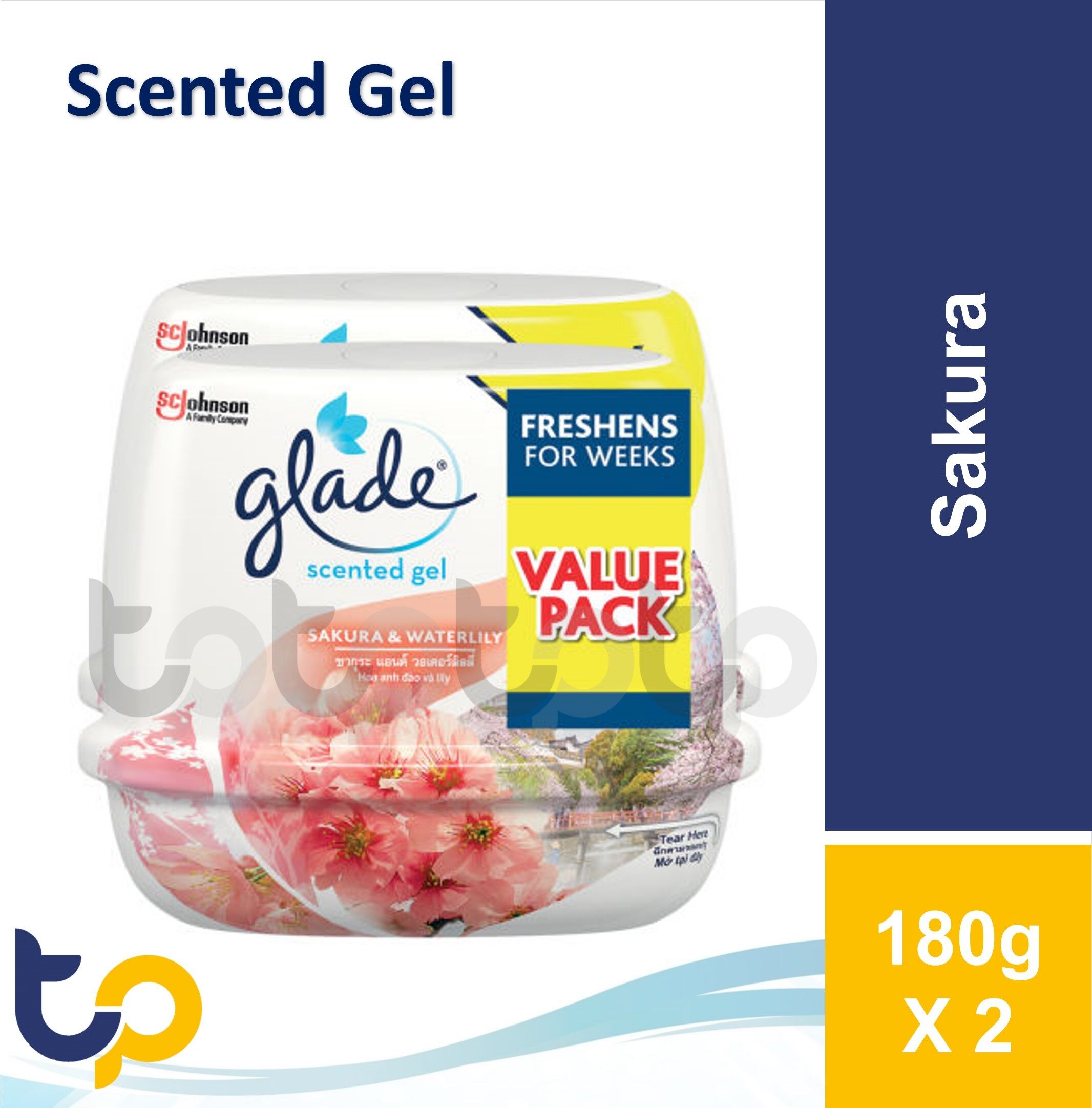 Glade Scented Gel 180G x 2 (TwinPack) | Lazada
