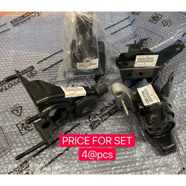 ORIGINAL TOYOTA WISH SEPET ZGE20 1.8 only* (2009-2017) ENGINE MOUNTING ...