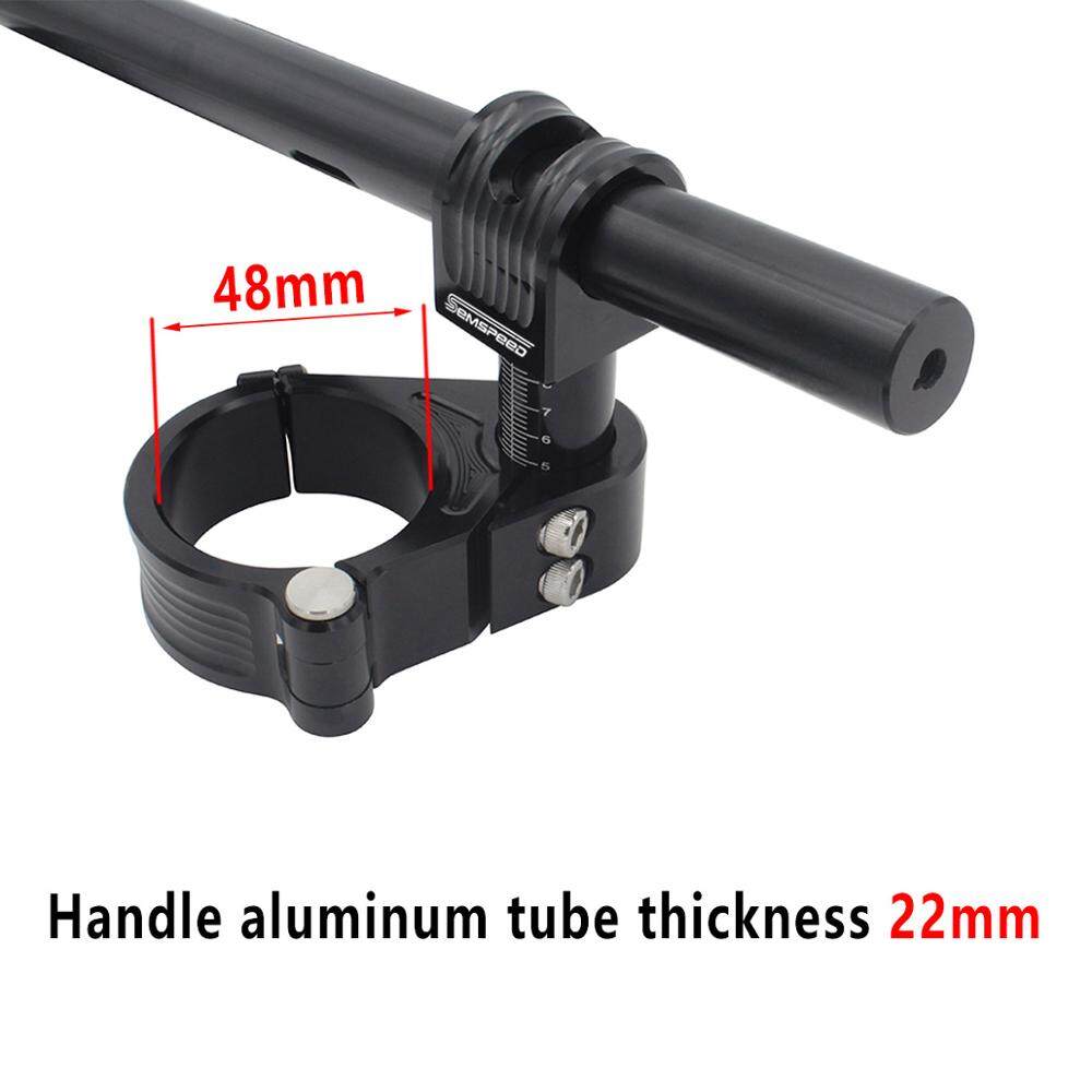 48mm 51mm 53mm 58mm Motorcycle Handle Bar Adjustable Solid Handlebar ...