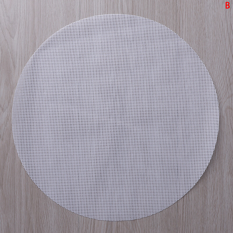 WED675Round Non-Stick Silicone Mesh Cloth Baking Liners Steamer Pad ...