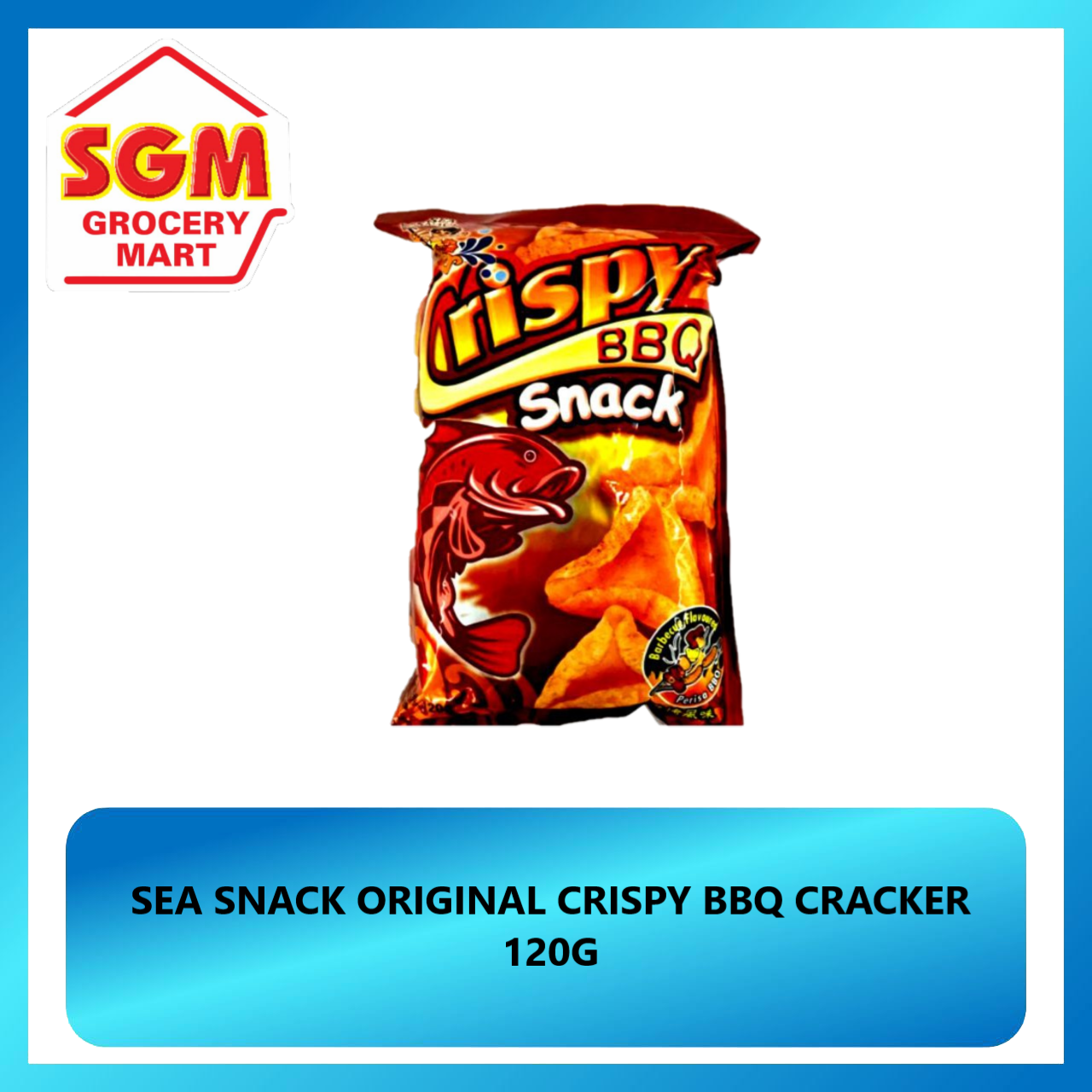 SEA SNACK Original Crispy Fish 可口鱼酥 [120g] | Lazada