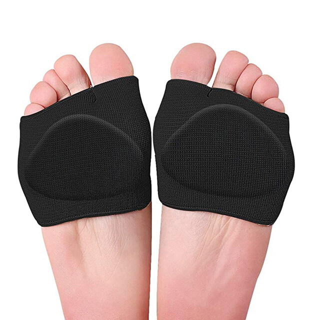 2 Pcs Silicone Gel Half Insoles for Metatarsal Forefoot Pain Relief ...