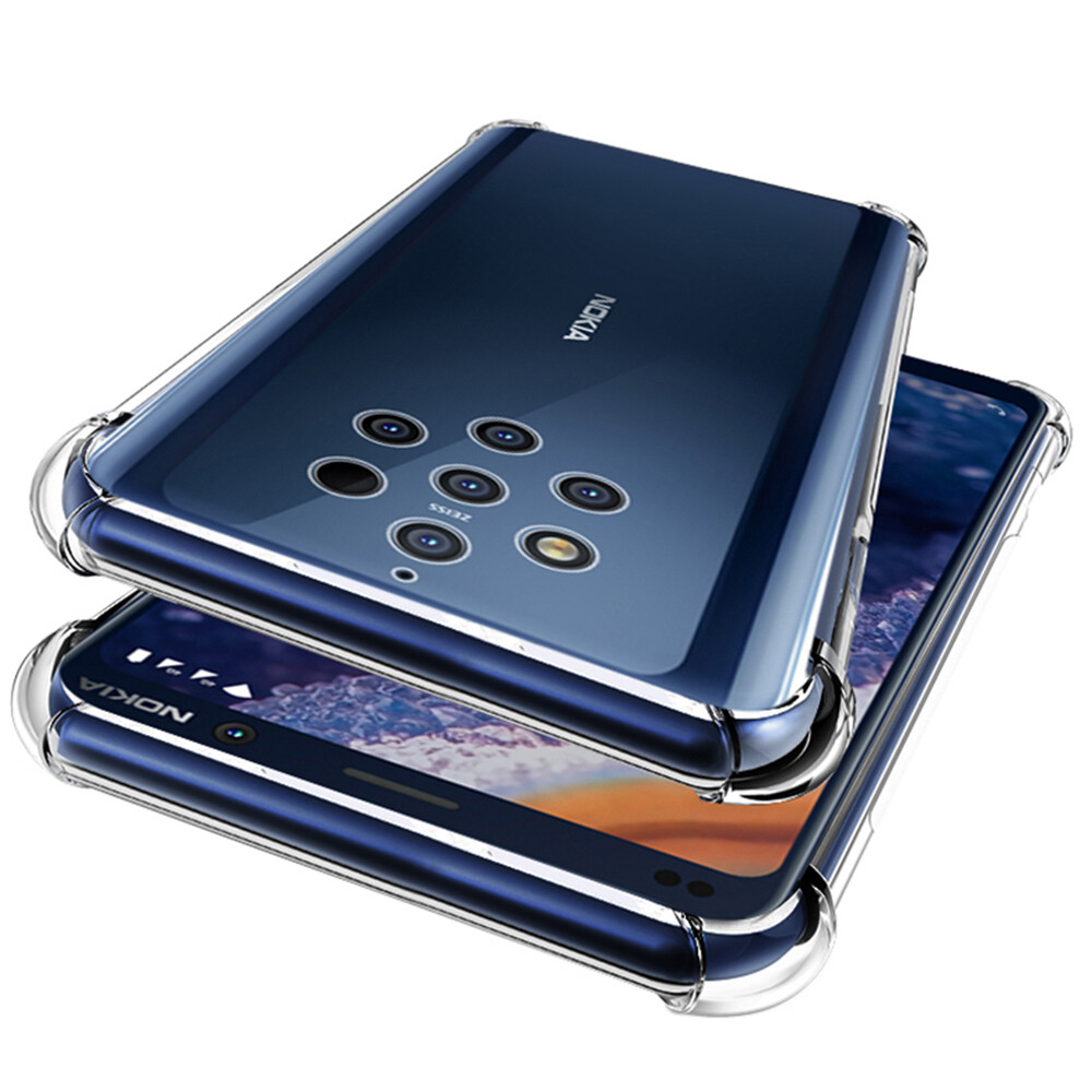 สำหรับ Nokia 9 PURE View วินเทจกรณี PC + TPU กรอบ + หนัง PU ไฮบริดปก ...