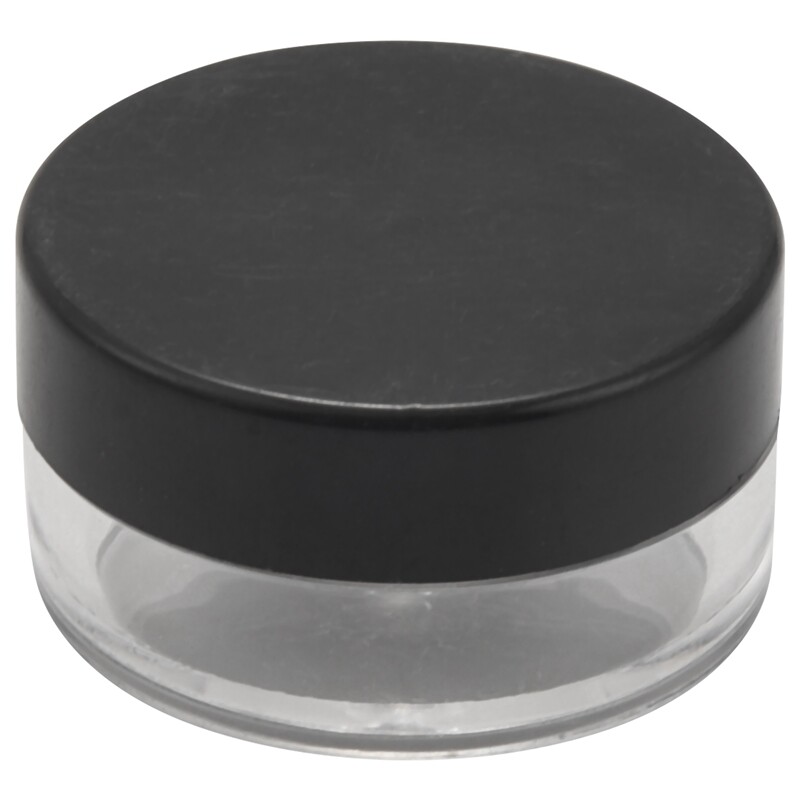 12pcs Assorted 5g Empty Plastic Makeup Jars Pots Travel Face Cream ...