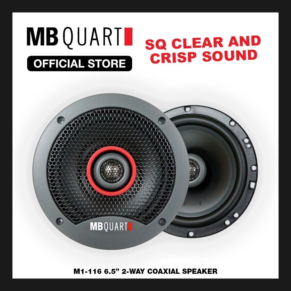 MB Quart 6.5 inch 2 way speaker / coaxial speaker **100% original ...