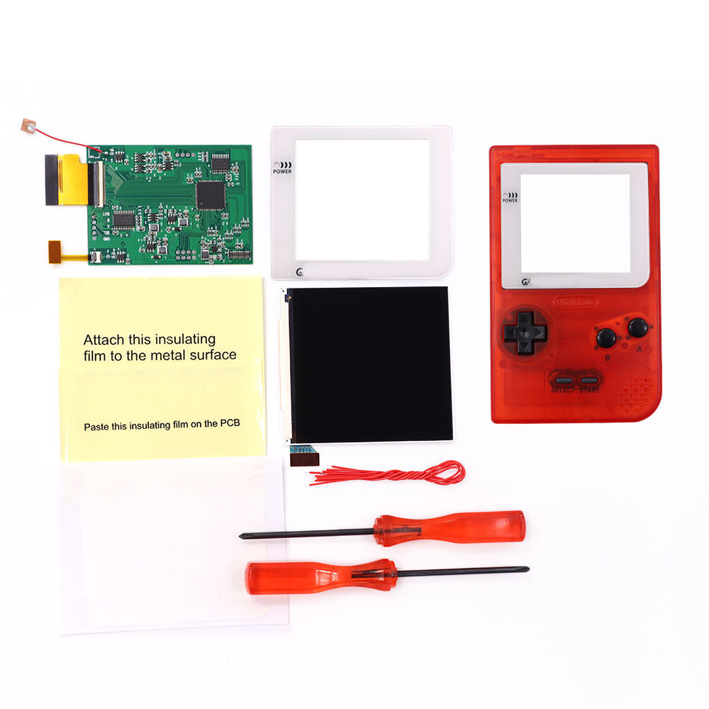 White Lens OSD Version RIPS LCD Backlight LCD Mod Q5 Screen & Pre-cut shell For GBP | Lazada PH