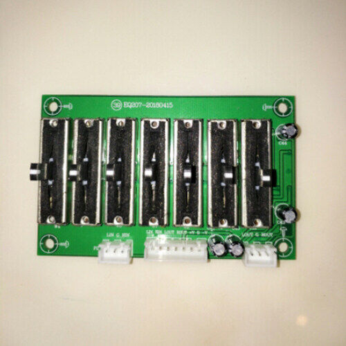 7 Band Equalization Board Stereo Two-Channel Seven-Segment EQ Board ...