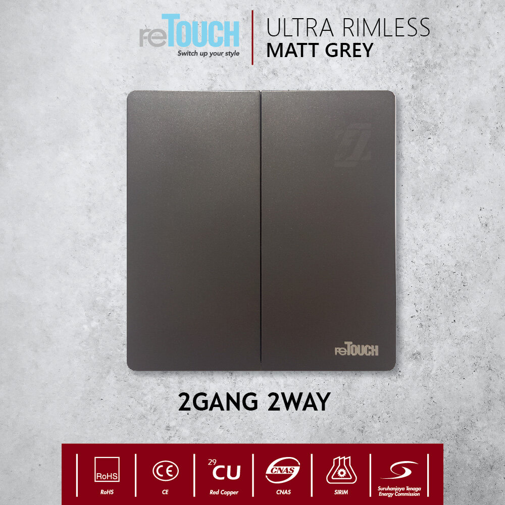 Retouch Ultra Rimless 1G, 2G, 3G, 4G Switches, Blank Plate [GOLD ...