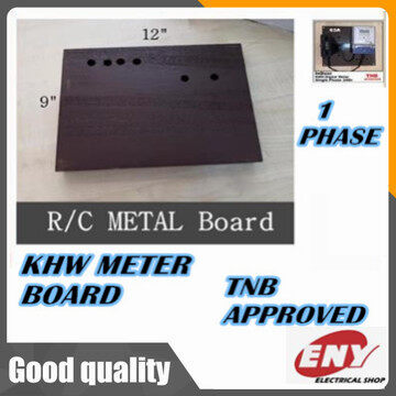 TNB KWH METER METAL BOARD SINGLE PHASE AND 3 PHASE (TNB APPROVED ...