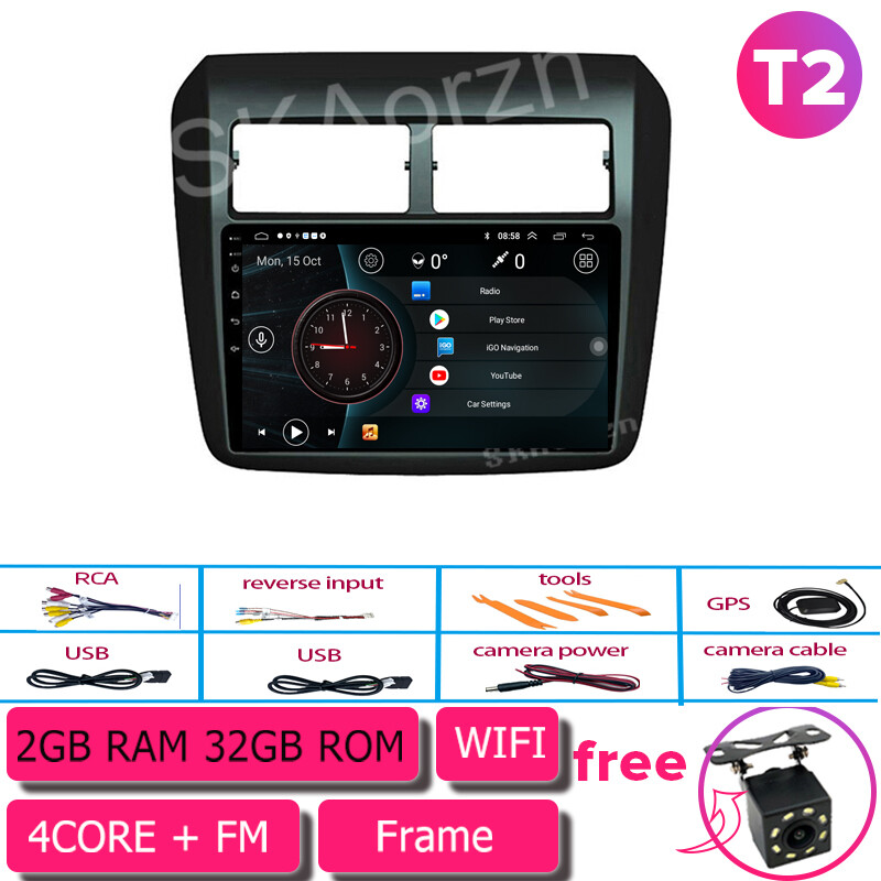 SKAorzn for Toyota Wigo 2012-2019 1 2 4 8GB RAM 9inch Android10.1 9.1 ...