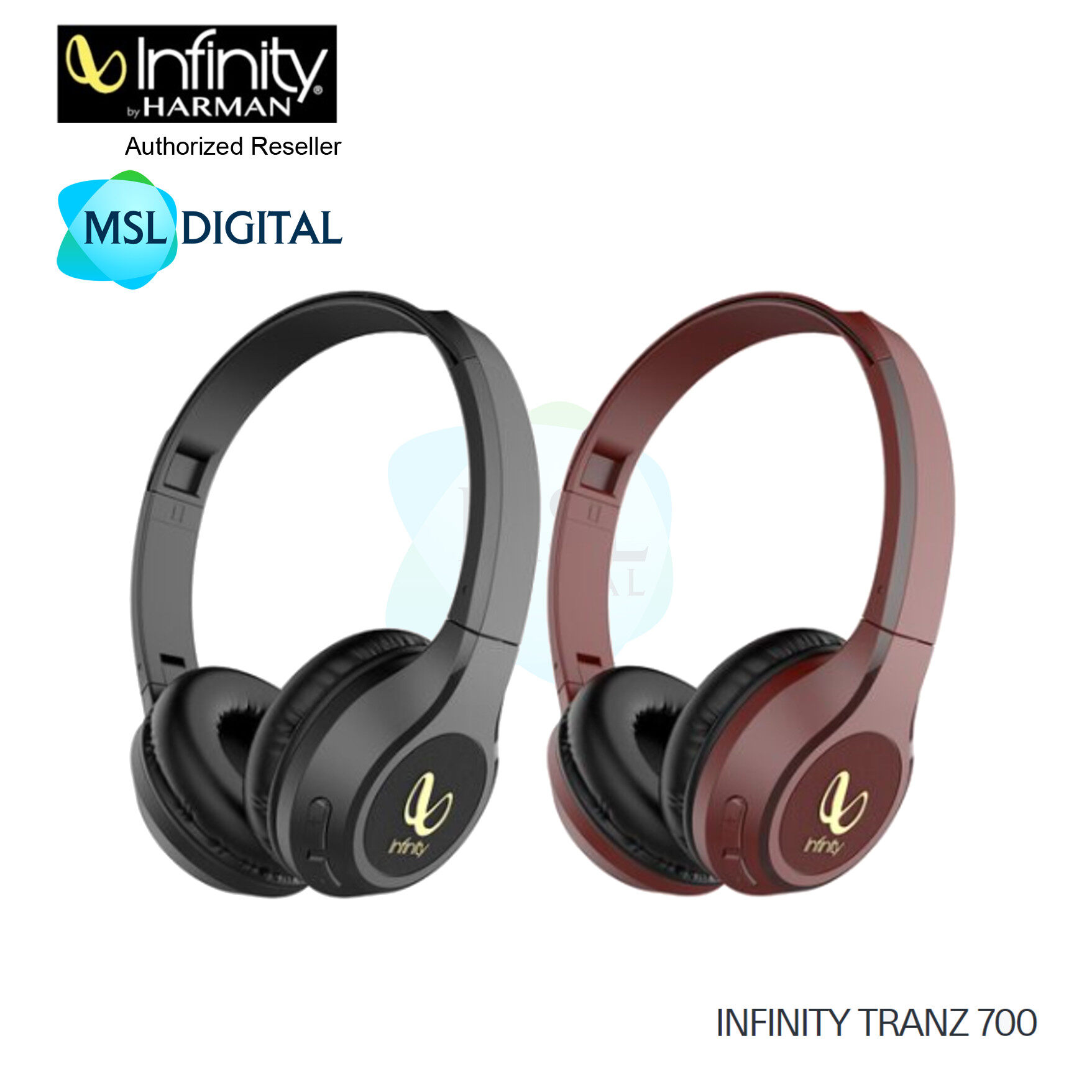 Infinity Tranz 700 Wireless On -Ear Headphones | Lazada