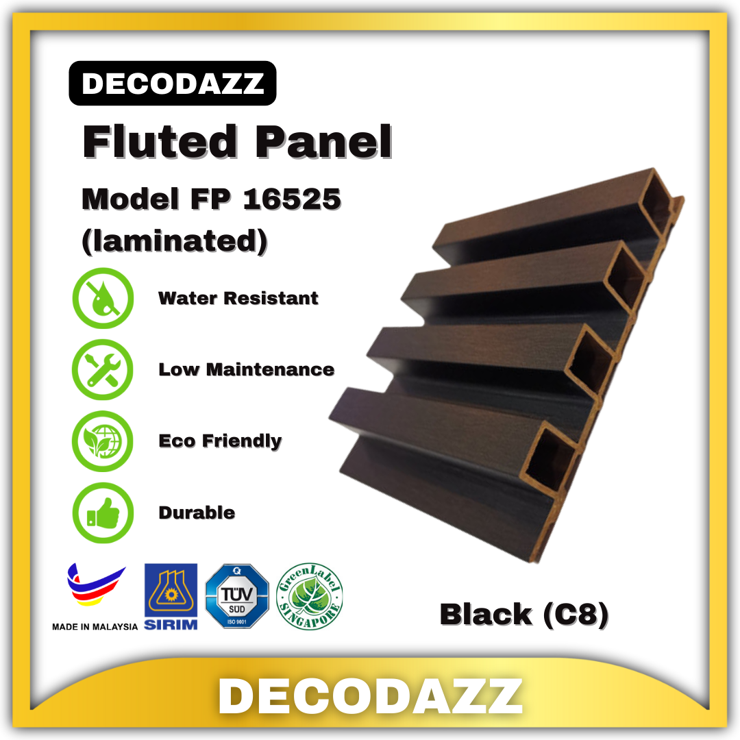9.5FT Fluted Wall Panel WPC / Premium Fluted Panel 2900 mm / Full ...