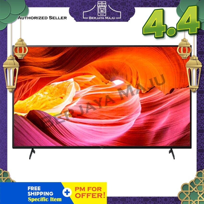 Sony 50" 4K UHD HDR Smart Android Google LED TV KD-50X75K | Lazada