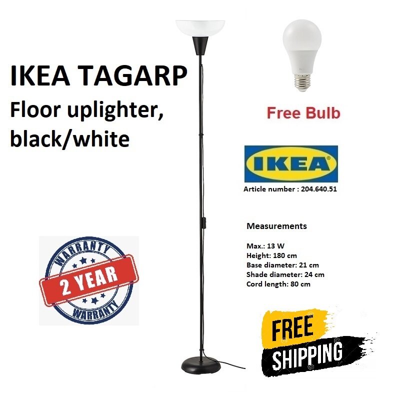 TAGARP Floor Lamp - Uplighter - Lampu Lantai - Standing Lamp - 落地燈 ...