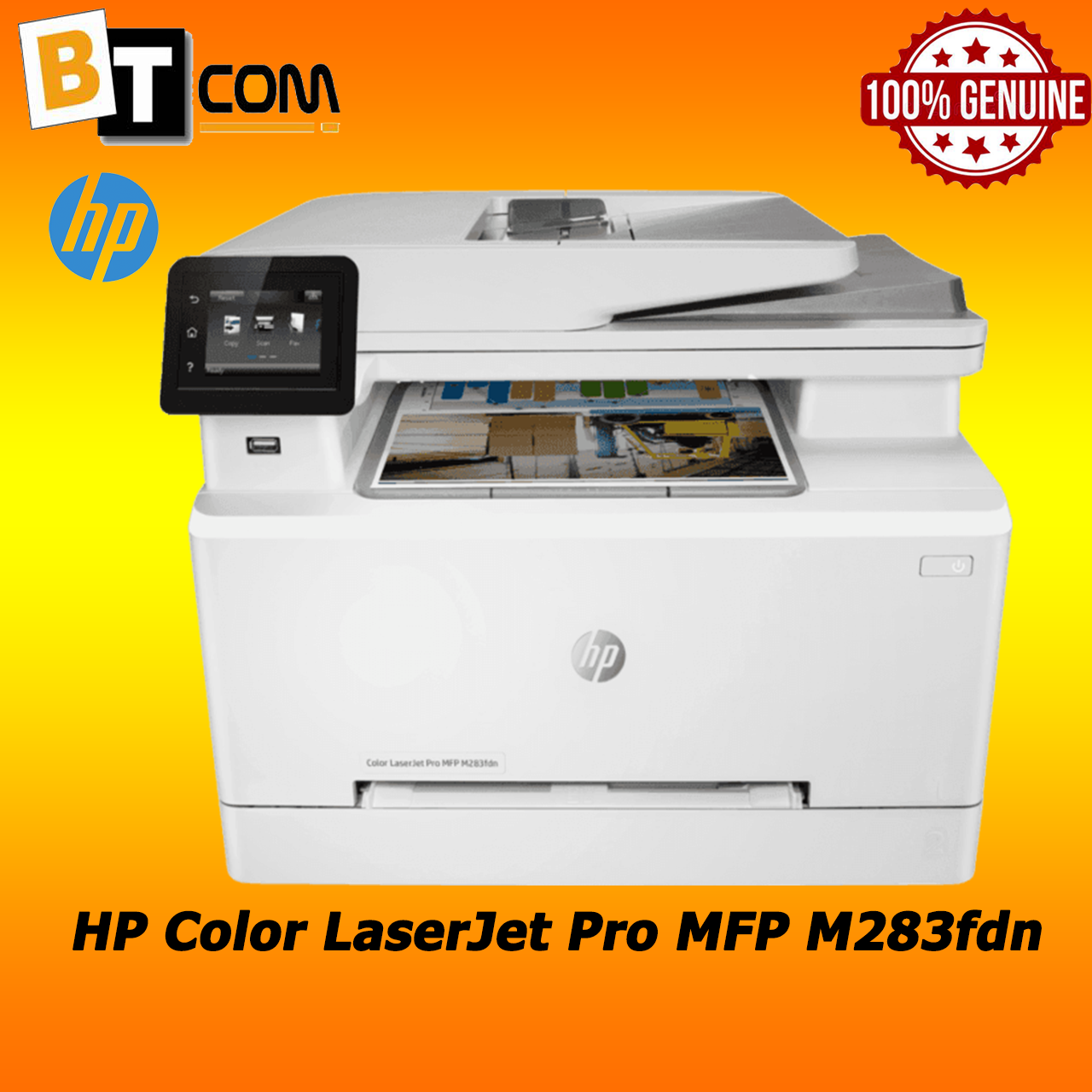 HP Color LaserJet Pro MFP M283fdn Printer 7KW74A | Lazada