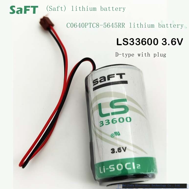 New-2022 Original Original Saft SaFT LS33600 3.6V D-type No. 1 C0640PT ...