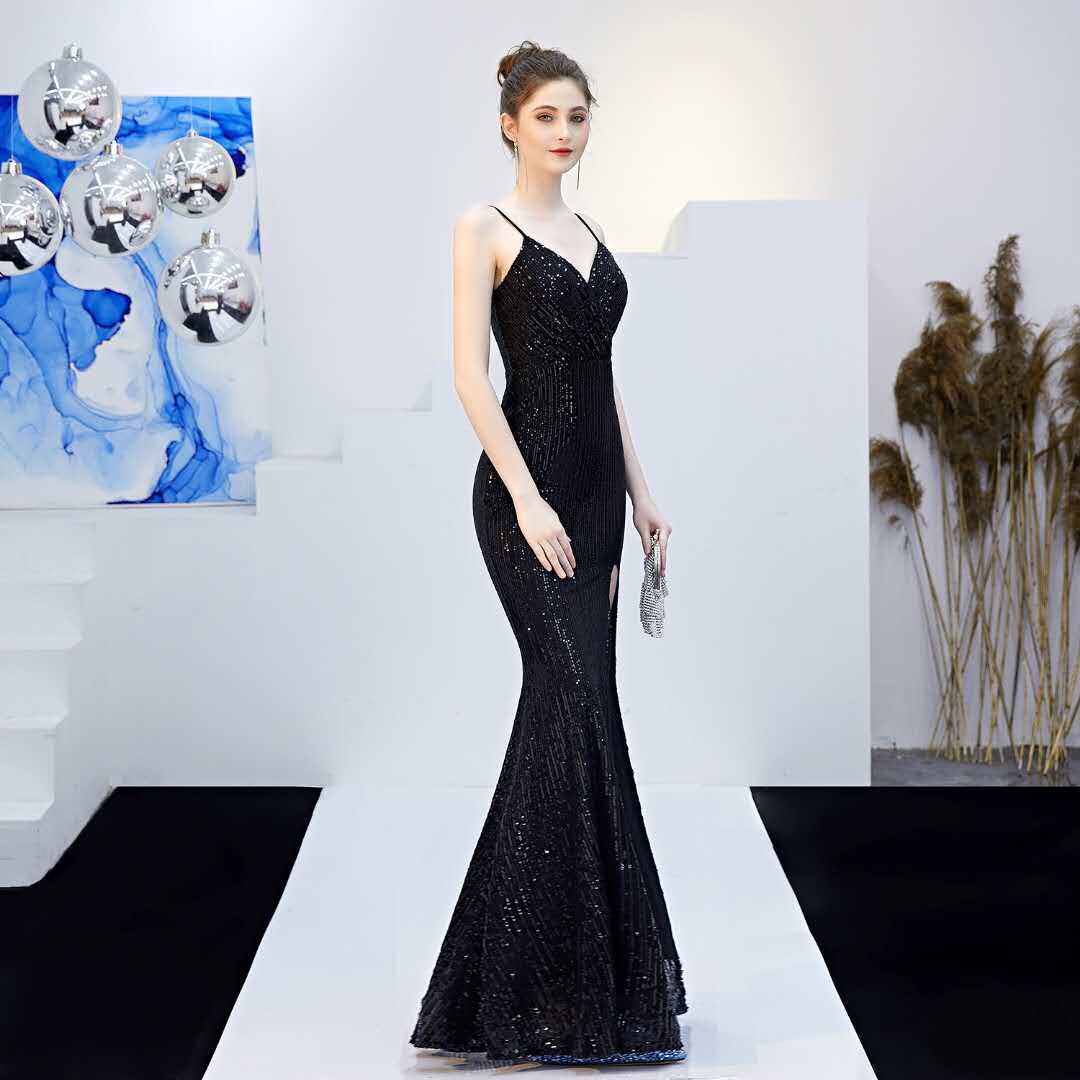 เซ็กซี่ยาวเอี๊ยมกระโปรงชุดเดรสสตรีชุดเดรสปาร์ตี้ชุดราตรี Janae Thaipick