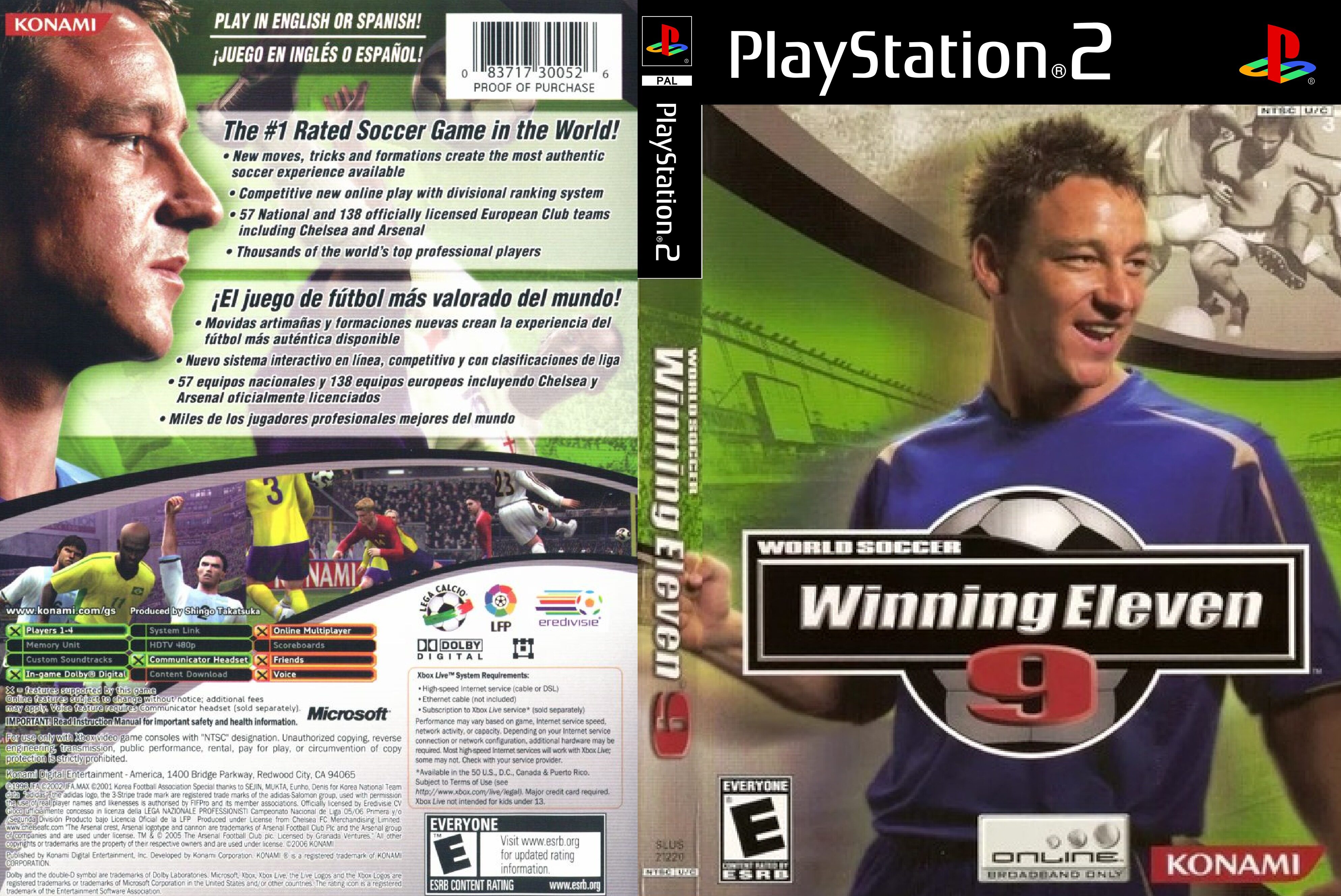 PS2 World Soccer Winning Eleven 9 DVD Game Lazada