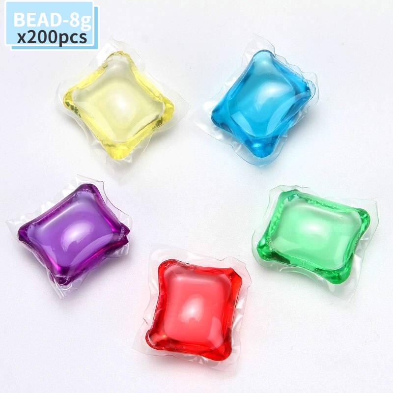 Laundry Beads (8g-30pcs) Capsule Ball Detergent Gel Pod Wash Clothes ...