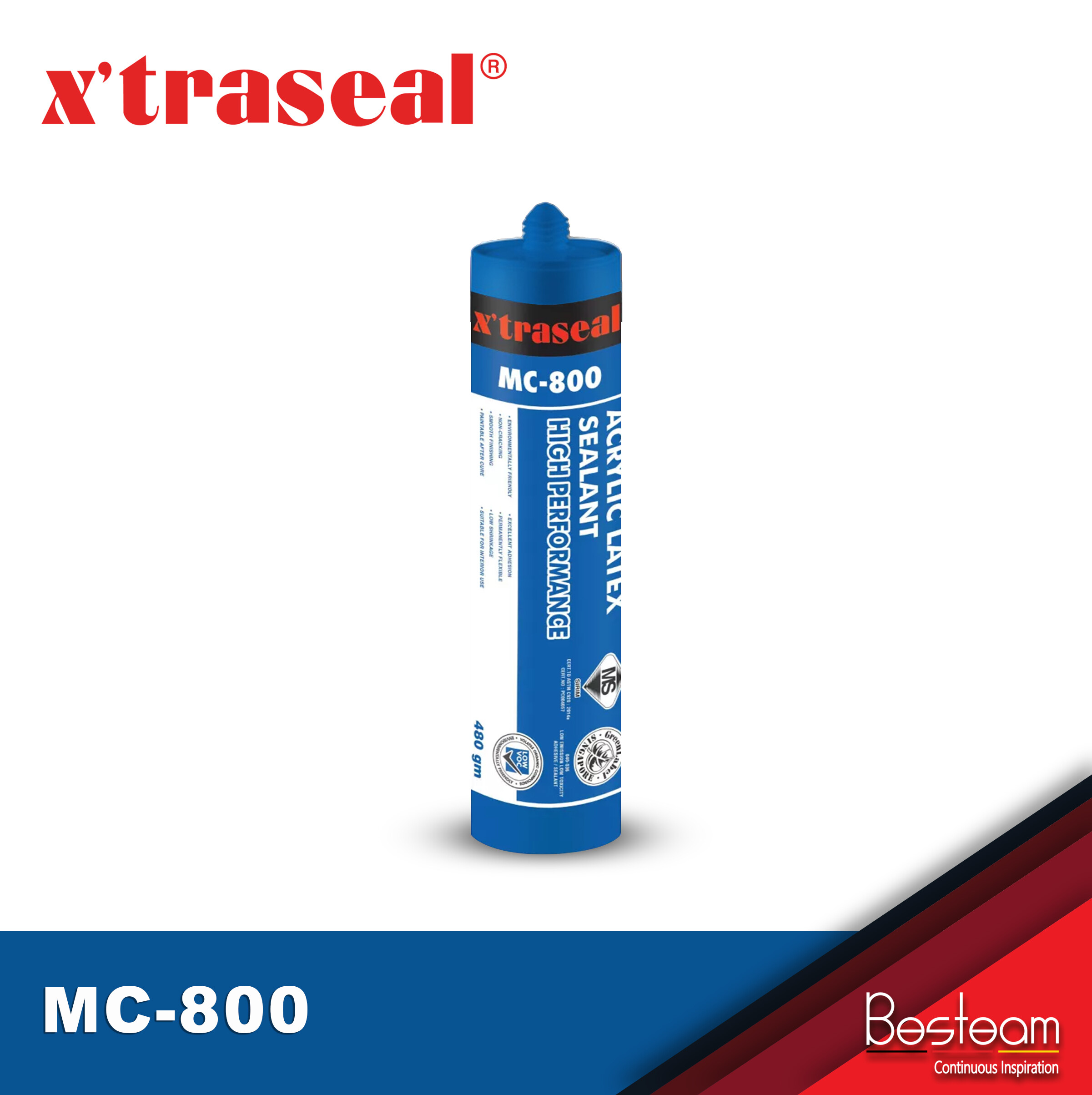 [PRE-ORDER] X'traseal® MC-800 Acrylic Latex Sealant | Lazada