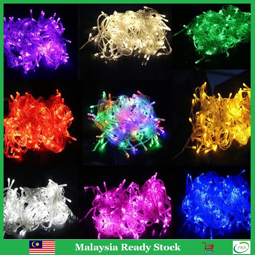 LED Light Party Decoration LED 10m Lampu Raya Lip Lap | Lazada