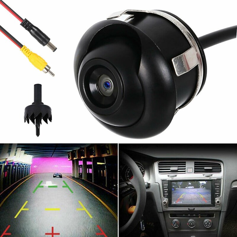 360° HD Car Rear Front View Reverse Back Up Reversing Camera Waterproof ...
