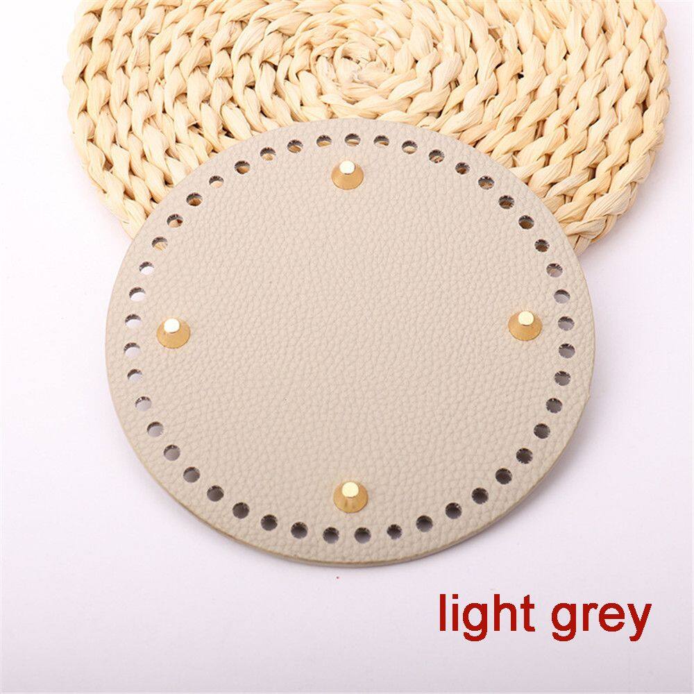 MAXG ถัก อุปกรณ์เสริมสำหรับกระเป๋า หนัง PU DIY สำหรับกระเป๋าถักนิตติ้ง ...