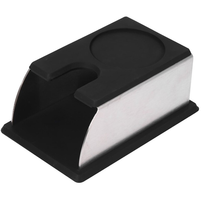 Stainless Steel Coffee Tamper Stand Coffee Powder Maker Rack Silicone ...