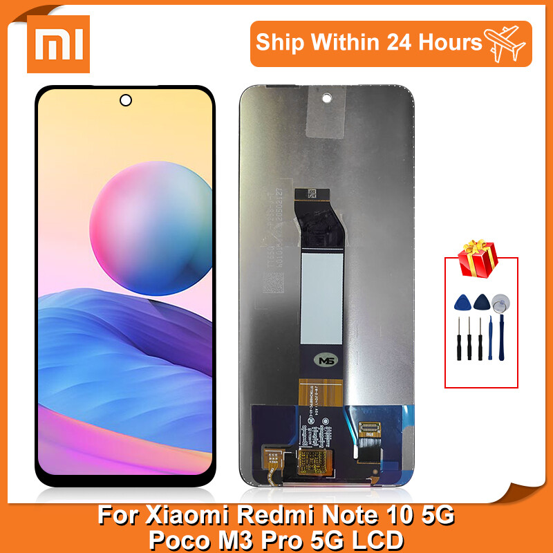 6.5 "สำหรับ Xiaomi Redmi Note 10 5G M2103K19G LCD เปลี่ยนจอแสดงผลหน้าจอ ...
