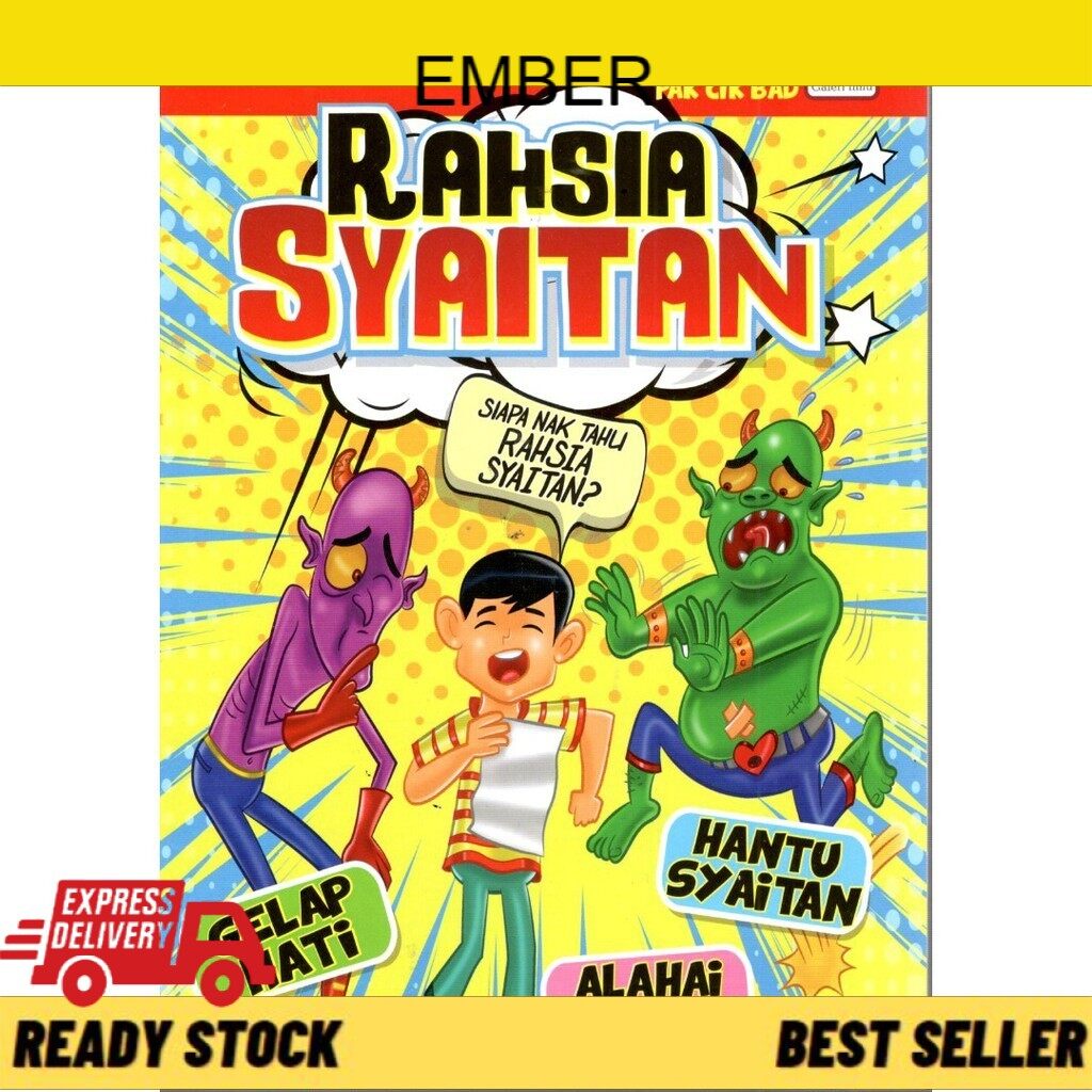 [BEST SELLER 2021] KOMIK GODAAN SYAITAN: RAHSIA SYAITAN Buku Novel | Lazada