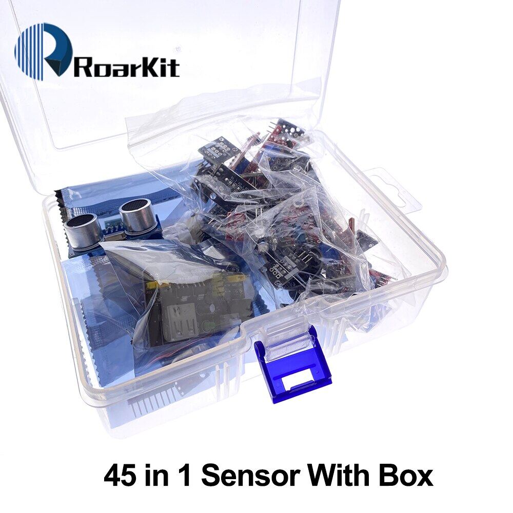 For Arduino 45 In 1 Sensors Modules Starter Kit Better Than 37in1 Sensor Kit 37 In 1 Sensor Kit 5523