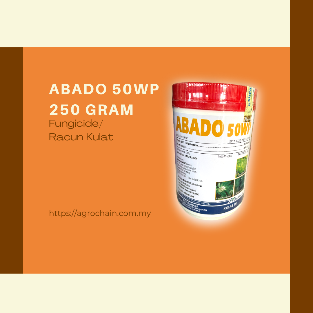 ADVANSIA - ABADO 50WP - 250 GRAM (RACUN KULAT/杀菌剂/FUNGICIDE) mengawal ...