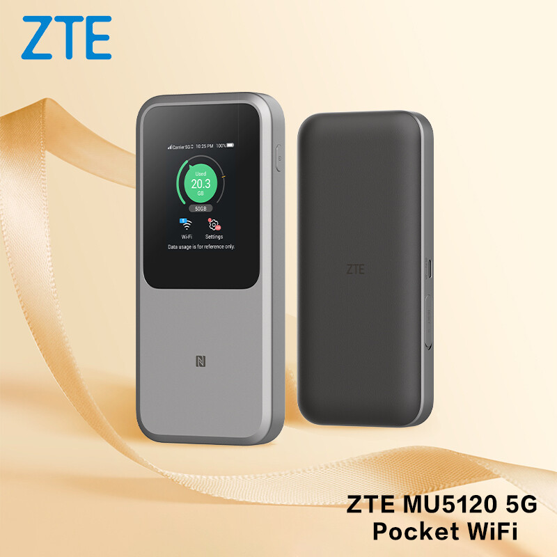 ZTE 5G POCKET Wifi Router MU5120 2023 NEW WIFI 6 10000Mah 3600Mbps NSA ...