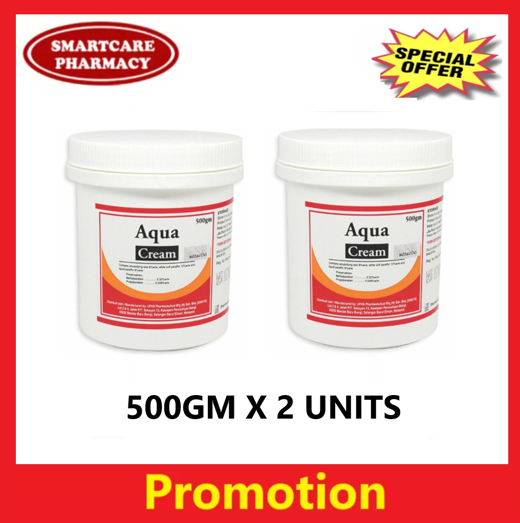 Aqua Cream (500g X 2 UNITS ) -For Dry Skin | Lazada