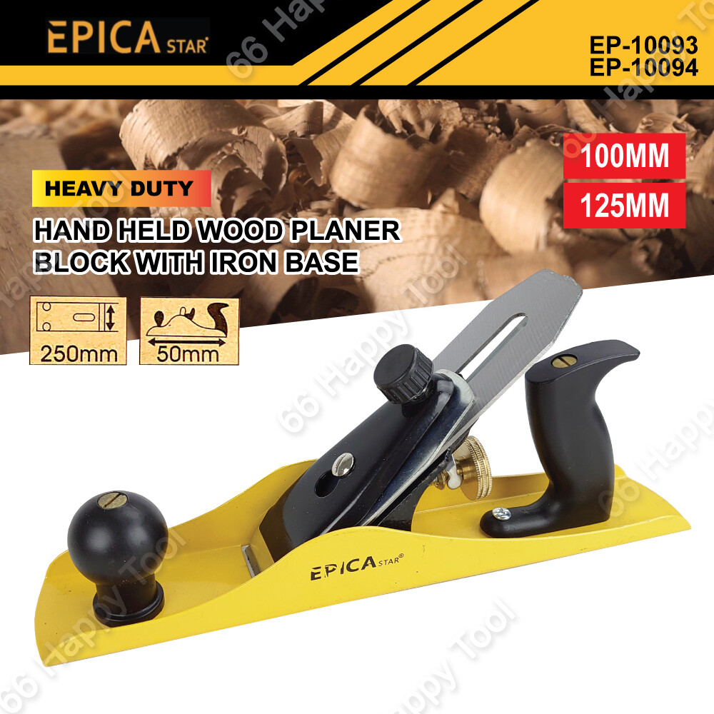 EPICA STAR 4"/5" Inch Iron Plane EP-10093 EP-10094 Hand Held Wood ...