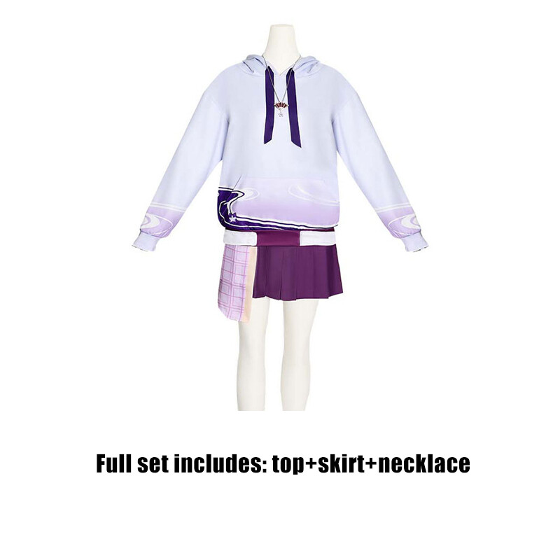 Genshin Impact Raiden Shogun Cosplay Costume Uniform Outfits Fancy ...