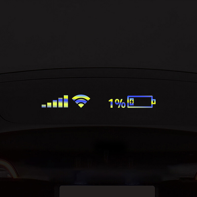 สติ๊กเกอร์ติดกระจกรถยนต์สัญญาณ WiFi Power Decal ไวนิลสติ๊กเกอร์ติด ...