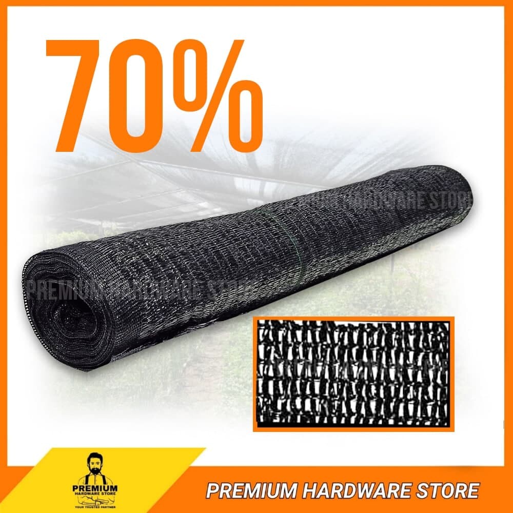 THAILAND MADE Jaring Hitam 70% 1 METER X 30 METER Orchid Net AgriNet ...